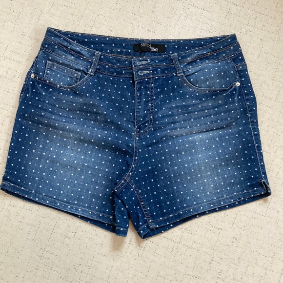 Shorts | Stitch Star Jean Shorts | Poshmark